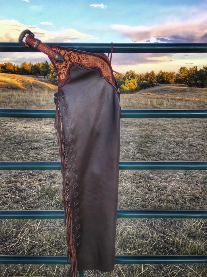 Custom Chaps – Silver Wings Custom Leather